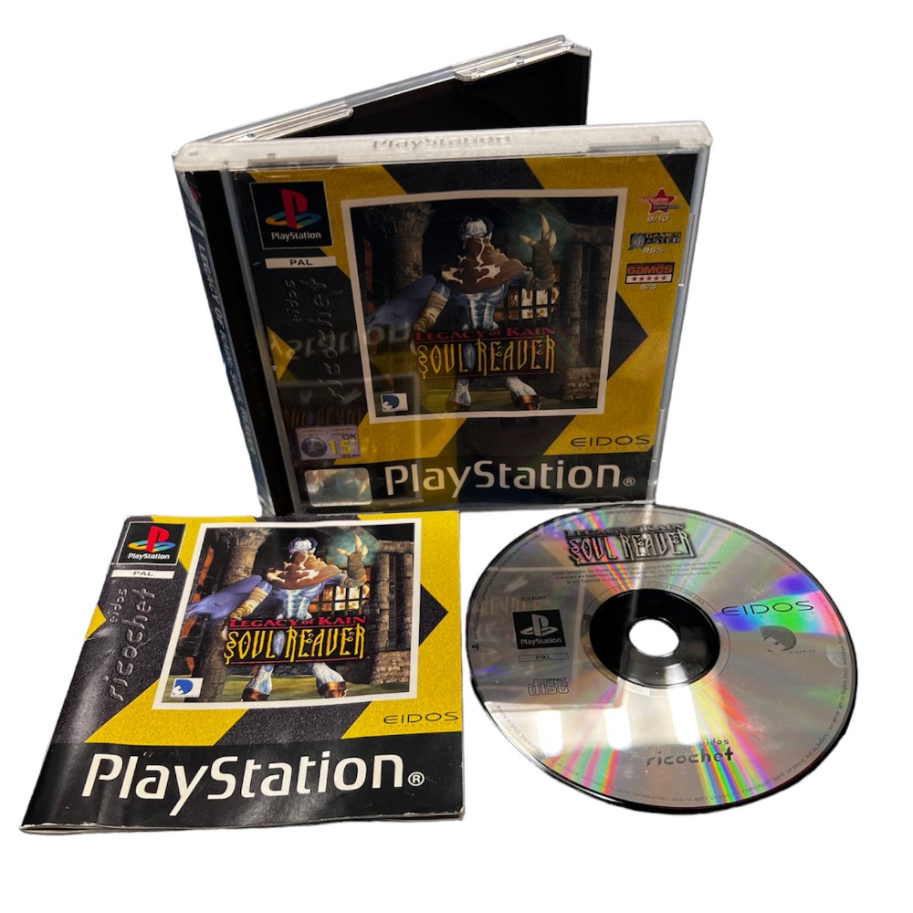 Legacy of Kain: Soul Reaver (PS1) Boxed With Manual - Own4Less